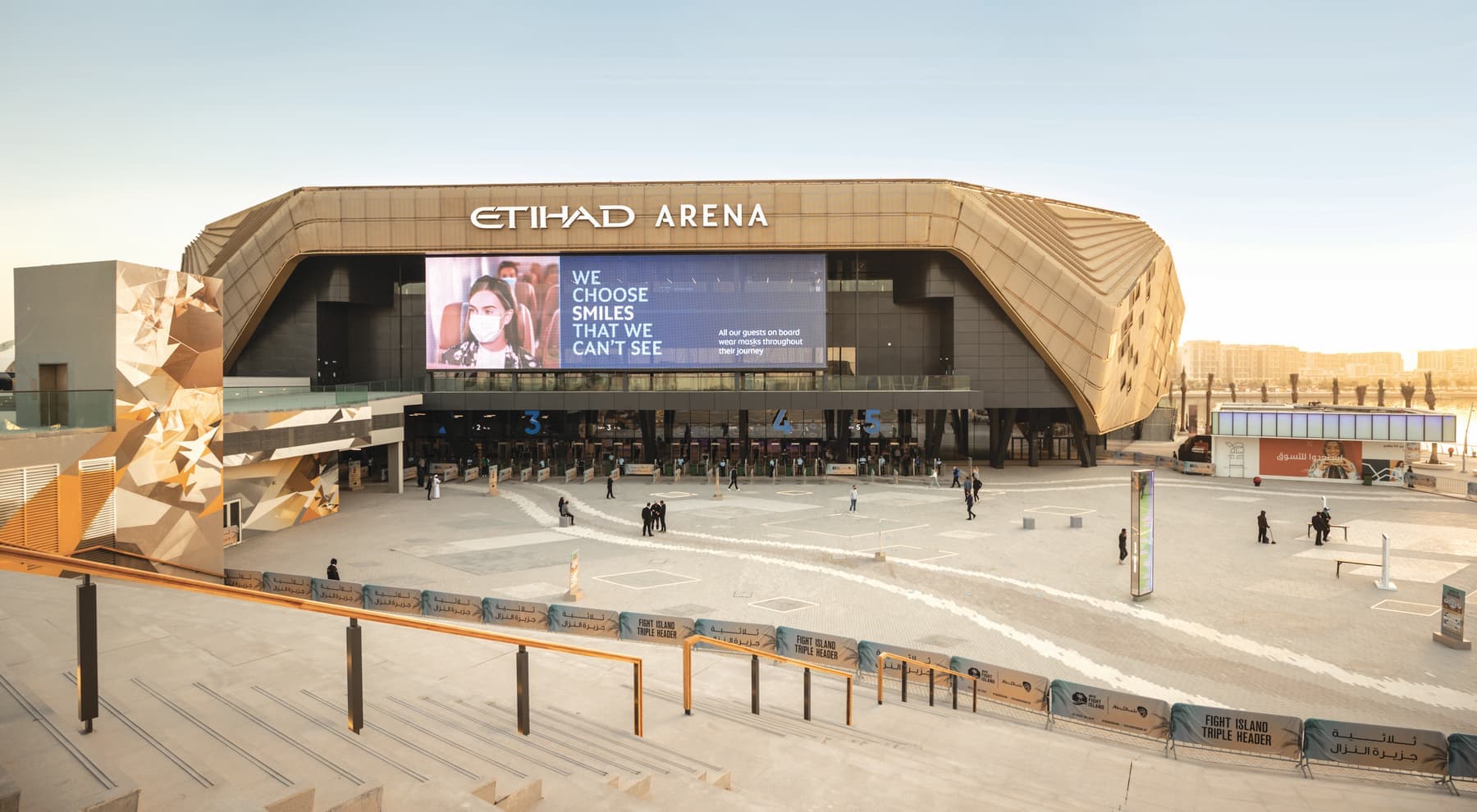 Etihad Arena in Abu Dhabi — venue information