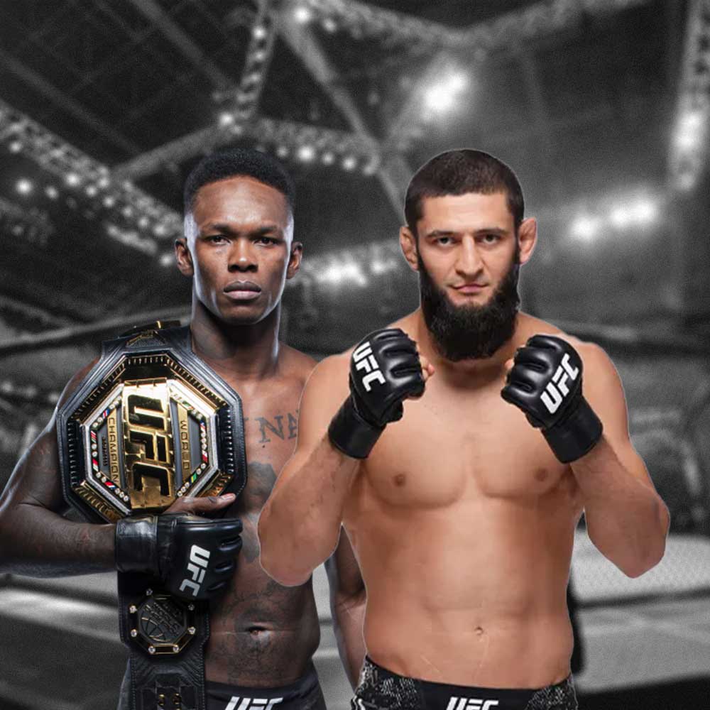 Legendary UFC fight: Adesanya vs Chimaev at Kingdom Arena ...